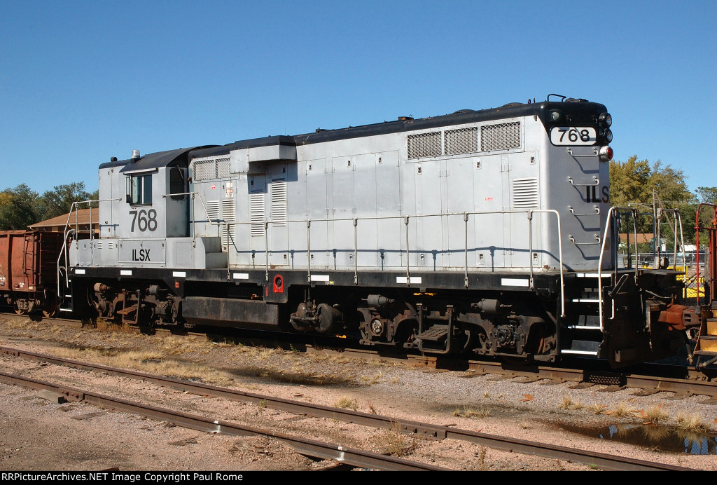 ILSX 768, EMD GP9, ex Amtrak, ex UPRR,